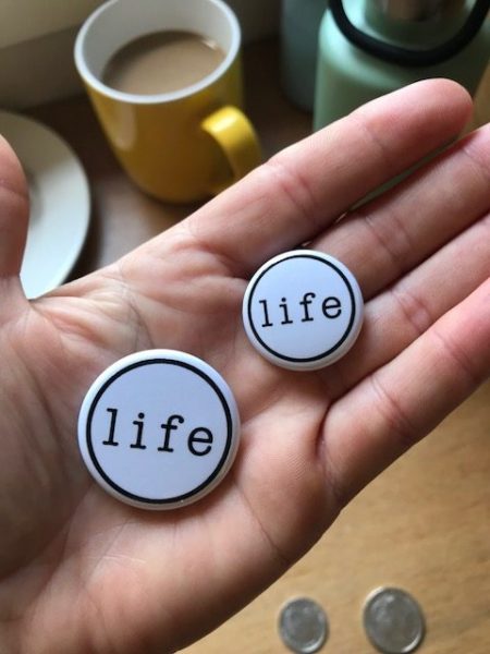 'life' badges (x2) - Circles of Life